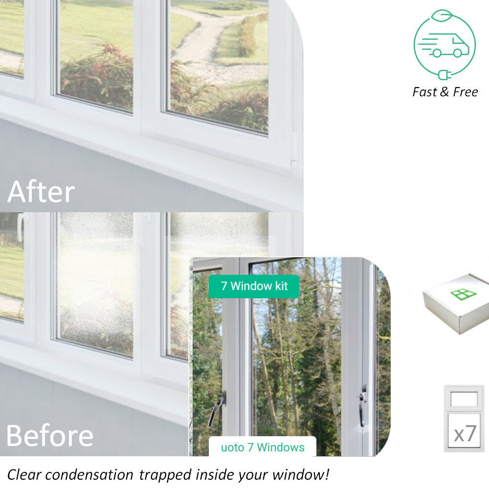 7 x Window kit Double glazing repair kit