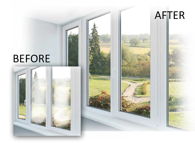 Clearviewkit Double glazing window condensation removal kit